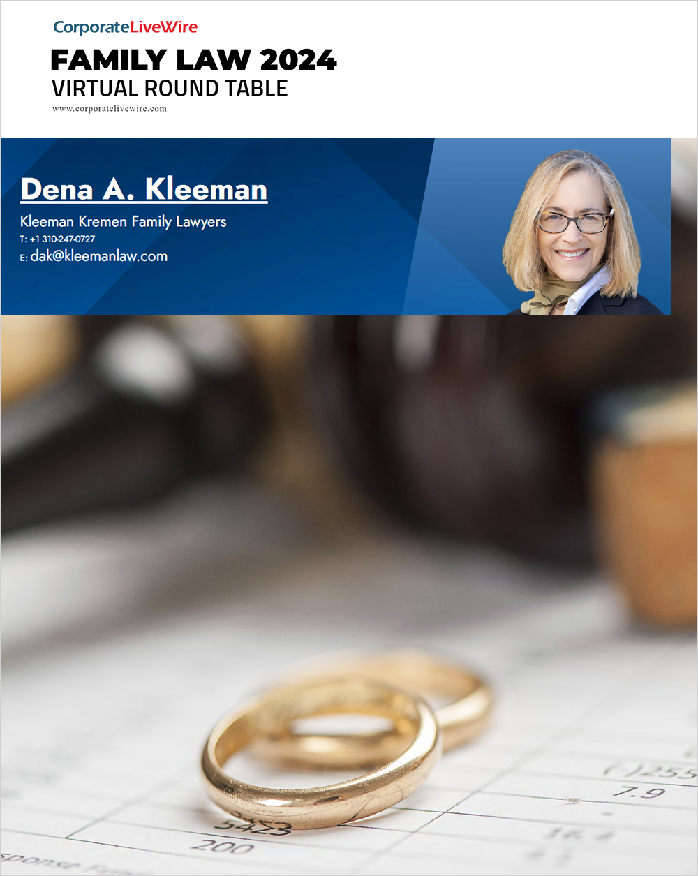 CorporateLiveWire's Virtual Round Table – Family Law 2024 - Kleeman ...